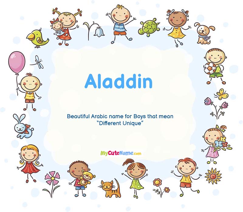 Aladdin meaning - what is the meaning of name Aladdin ? [**UPDATE 2025**]