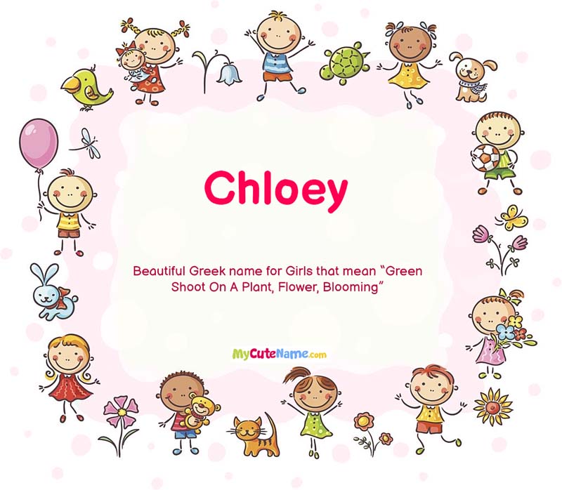 Chloey meaning - what is the meaning of name Chloey ? [**2024 UPDATE**]