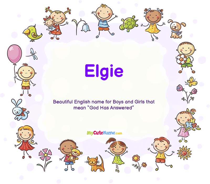 Elgie meaning - what is the meaning of name Elgie ? [**UPDATE 2025**]