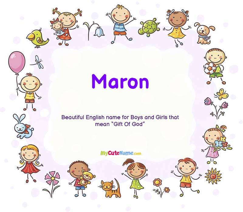 Maron meaning - what is the meaning of name Maron ? [**2024 UPDATE**]