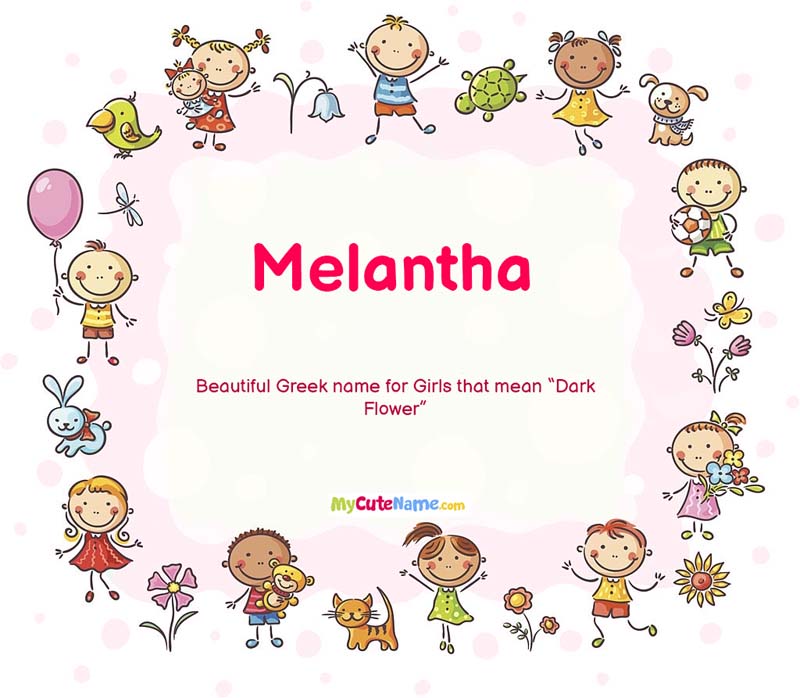 Melantha meaning - what is the meaning of name Melantha ? [**UPDATE 2025**]