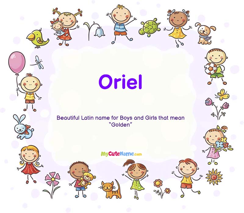 Oriel meaning | what is the meaning of name Oriel ? [MyCuteName]